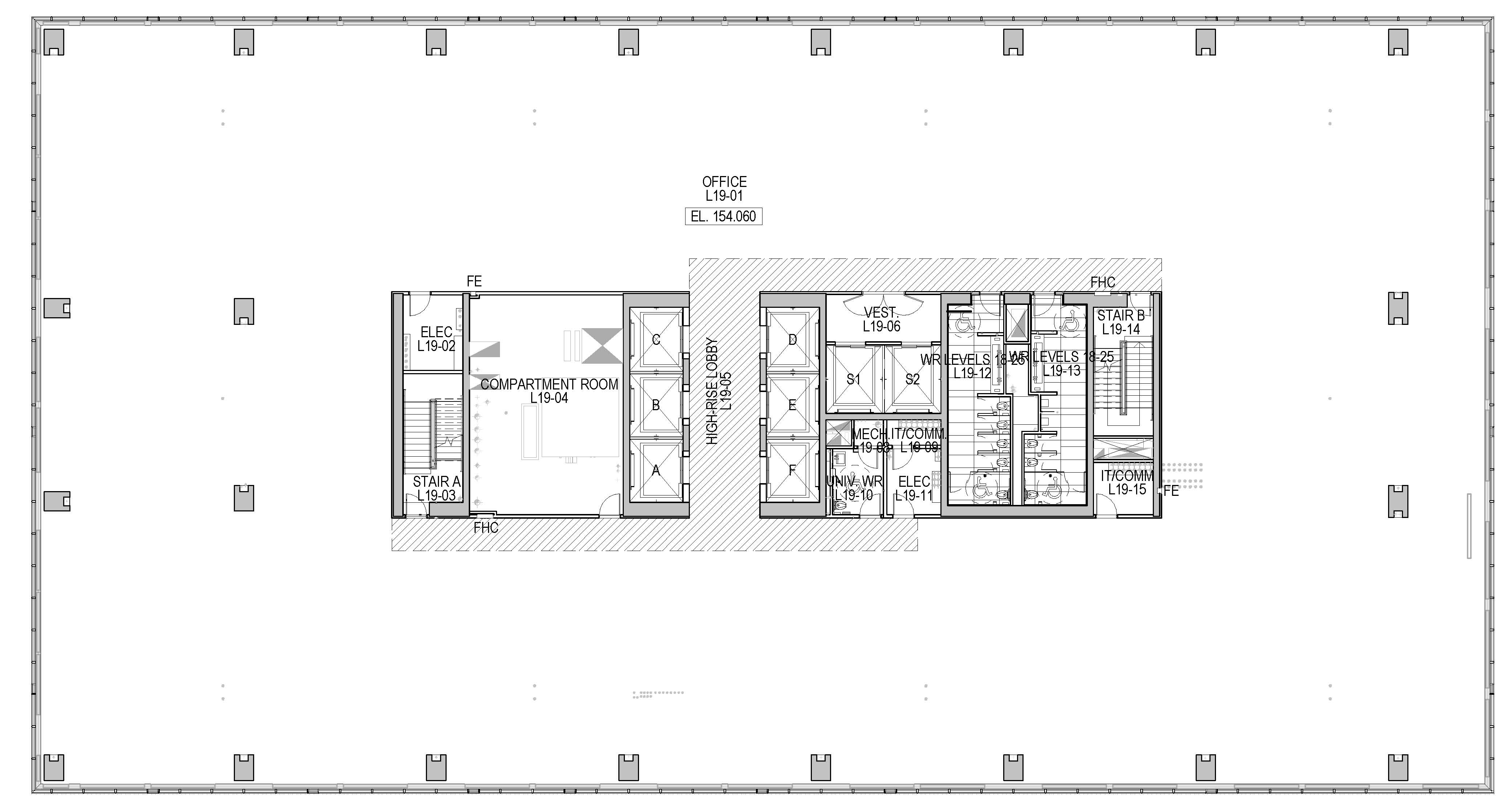 Floors 14-25 Floorplan | 100 Queens Quay East