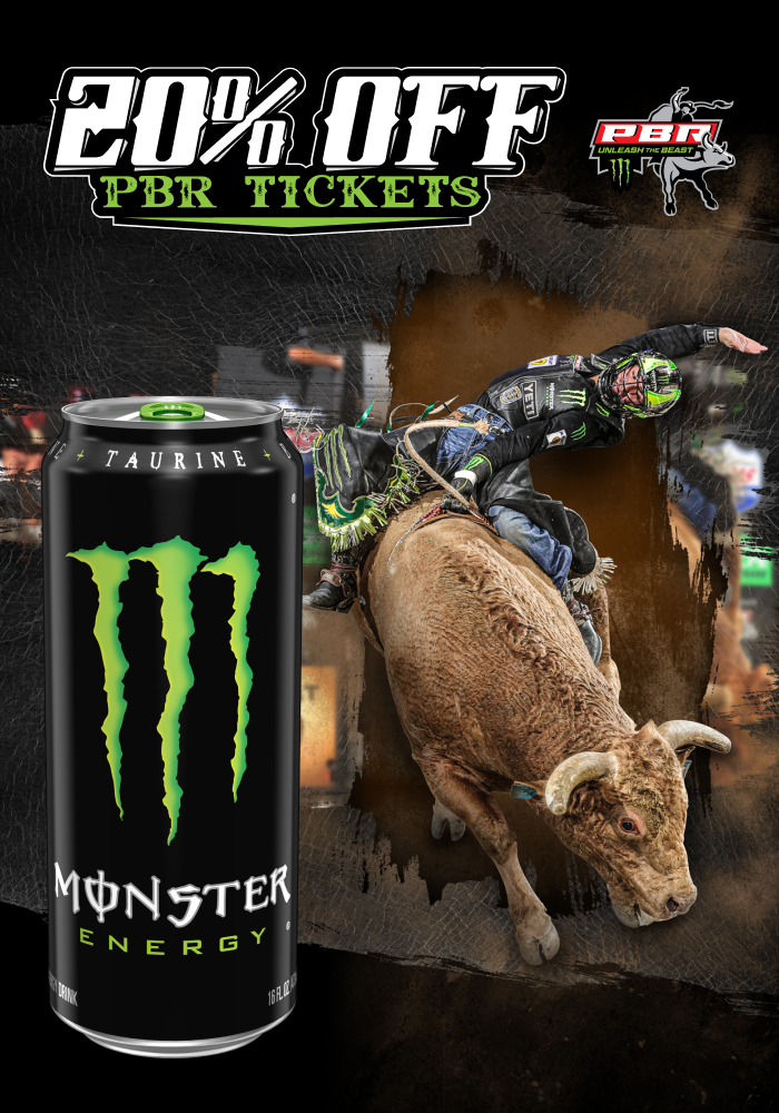 Monster Energy - 20% OFF PBR Tickets